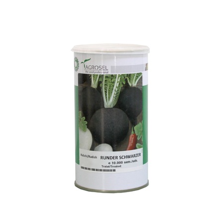 Seminte Ridichi negre Runder Schwarzer, AGROSEL, 10000 seminte - eMAG.ro