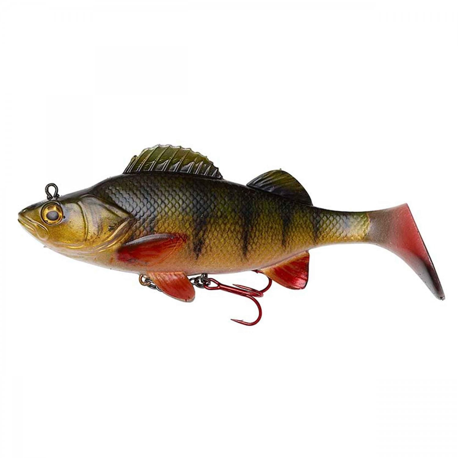 Swimbait Natural Perch Paddle Tail DAM 140mm 47g Roach - eMAG.ro