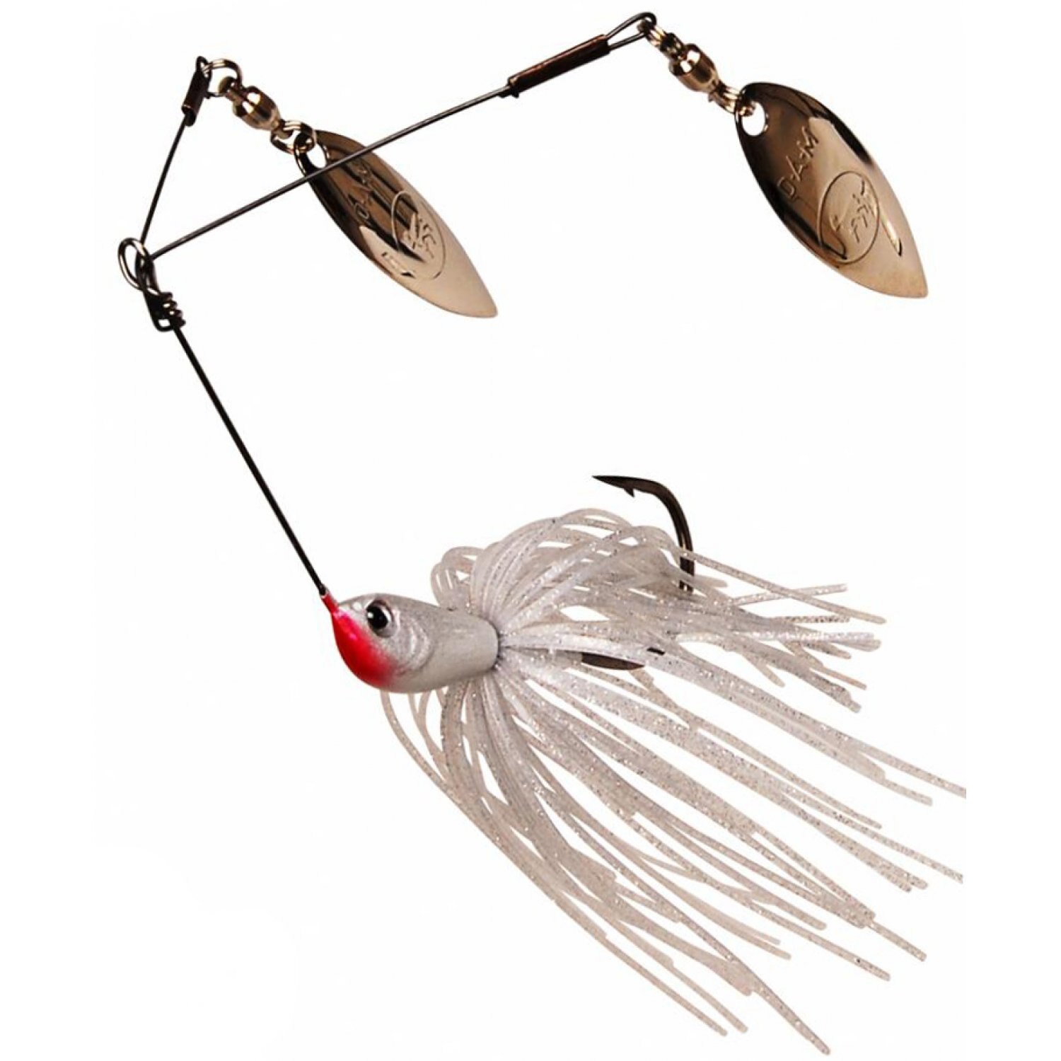 Twister Spinnerbait Effzett Twin Spinner Bait 9gr White Knight - eMAG.ro