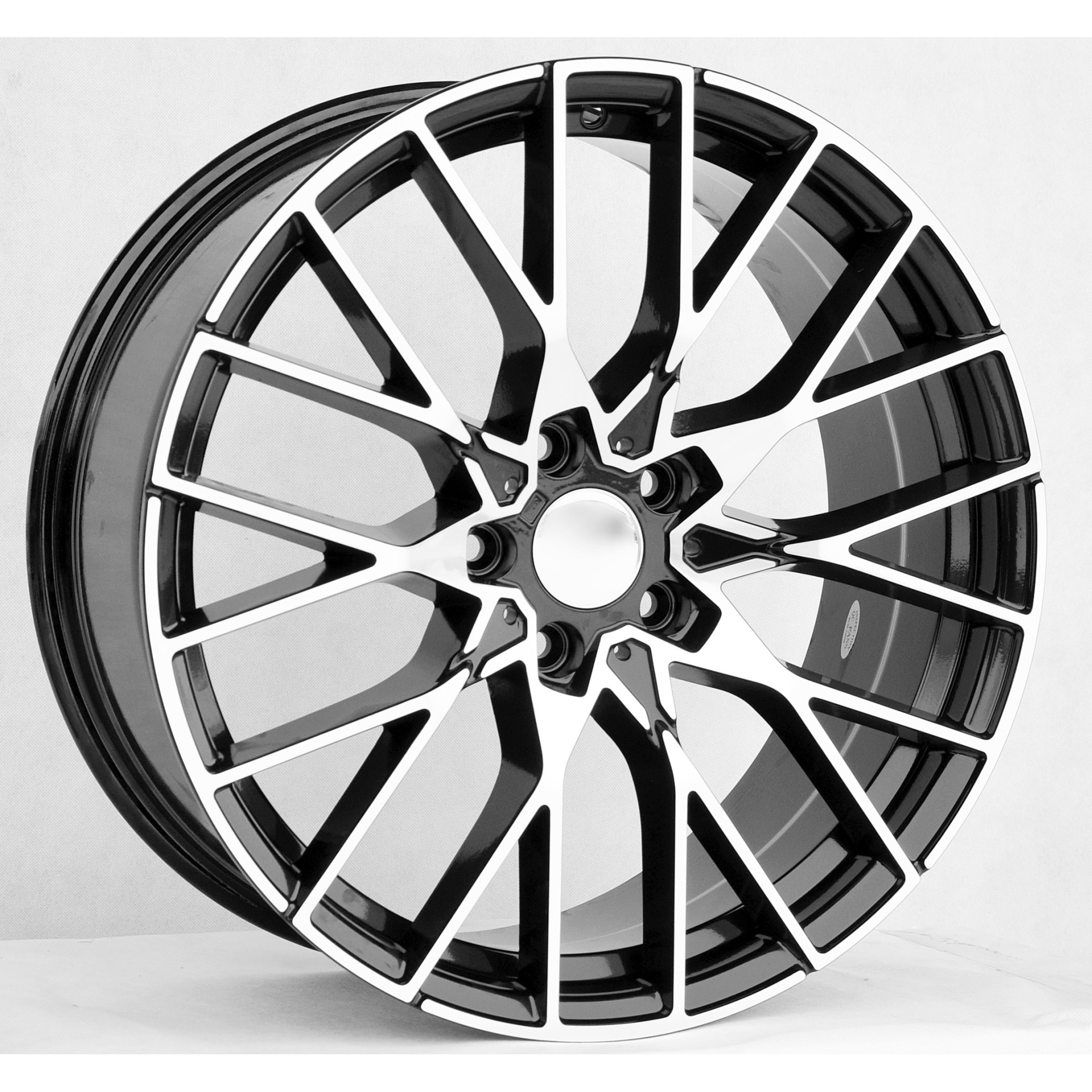 Set 4 jante aliaj, PDW, 18x8 inch, 5x120, Negru - eMAG.ro