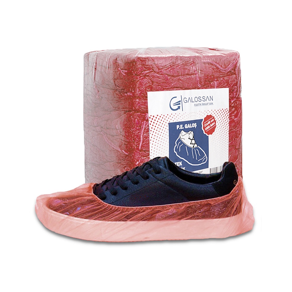 Set Acoperitori pantofi unica folosinta 1000 bucati, rosu - eMAG.ro