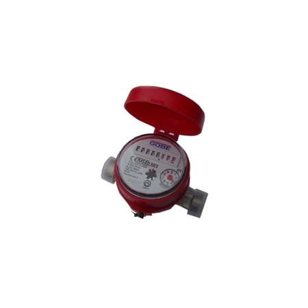Contor de apa calda monojet cu mecanism uscat, 1/2", interior, GOBE ...