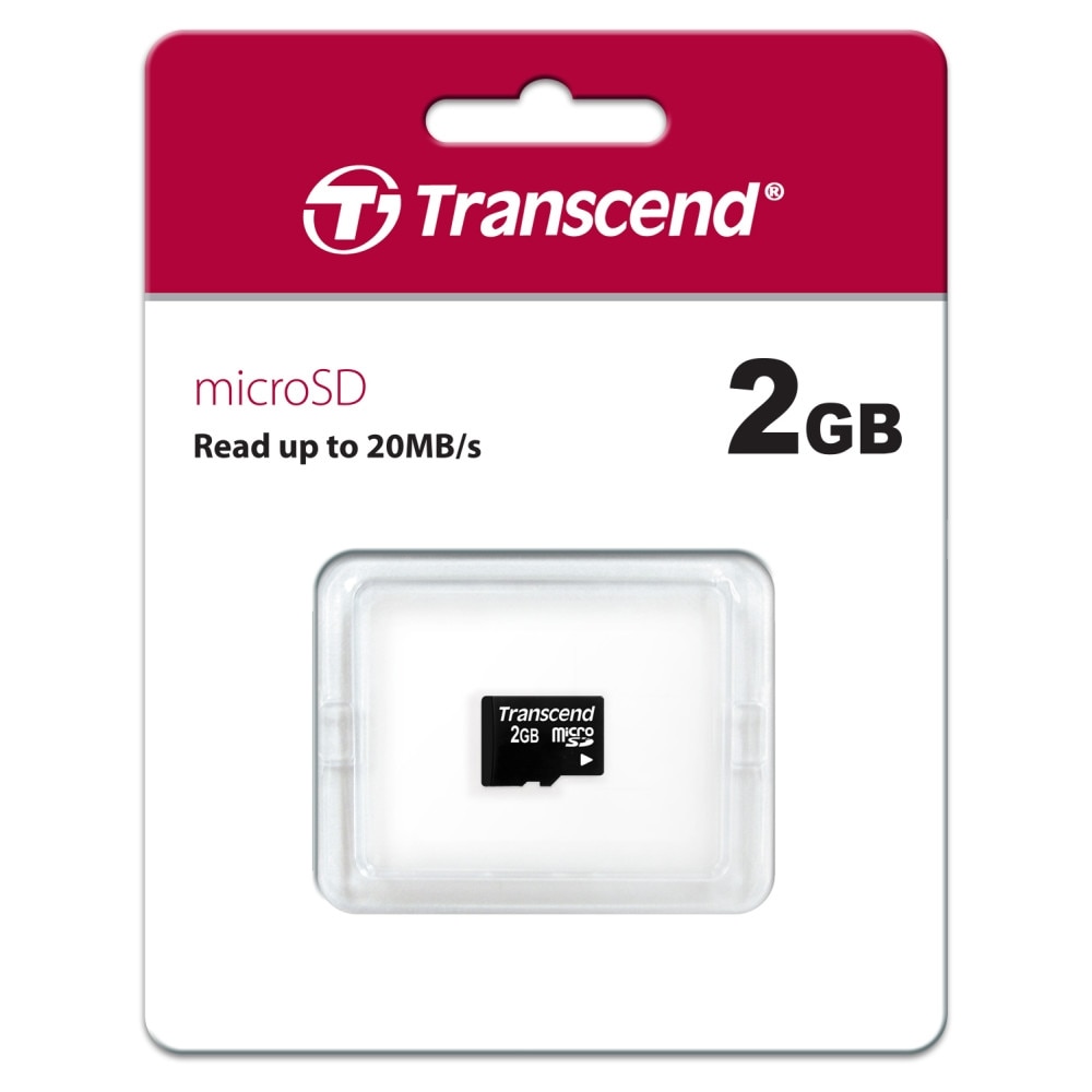 Card de memorie, Transcend, 2GB, MicroSD - eMAG.ro