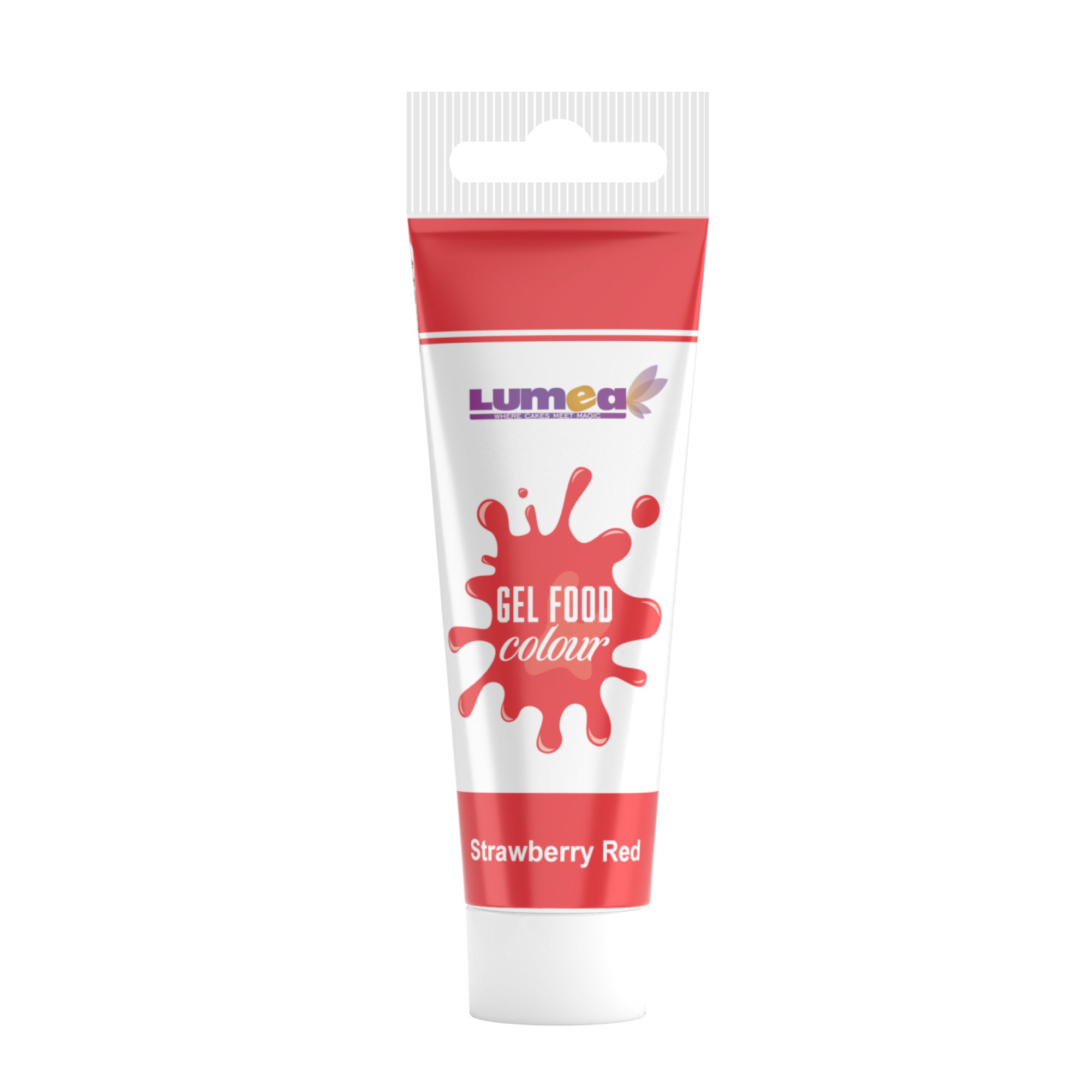Colorant alimentar gel Rosu Capsuna, 30g - Lumea - eMAG.ro
