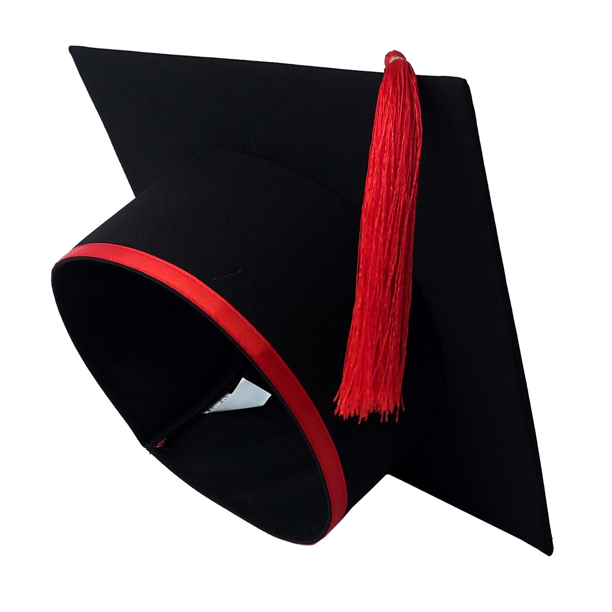 Toca Absolvent, Absolvire, Neagra cu bentita si canaf Visiniu, Marime ...