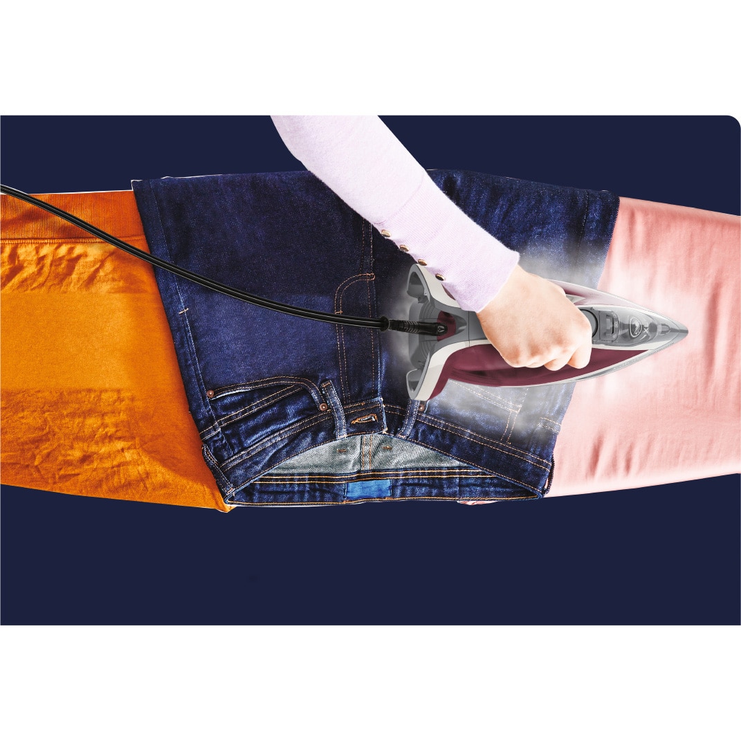 Fier de calcat Tefal Smart Protect Plus FV6870E0, 2800 W, jet de abur ...