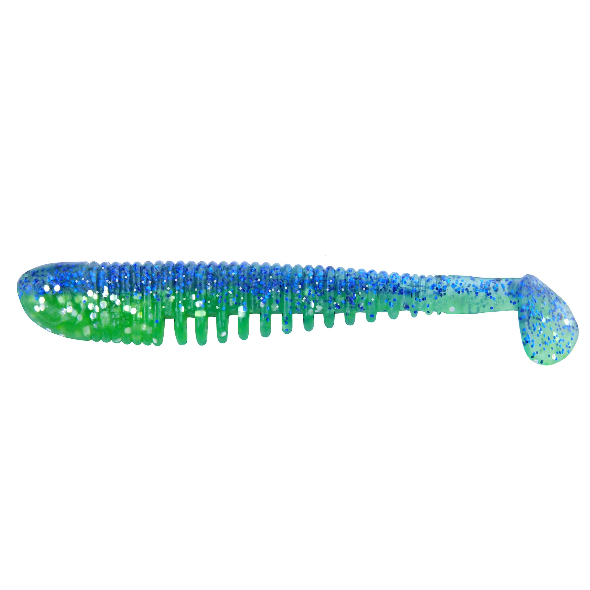 Set 50 buc Shad KP Skeleton Shad 7.5cm, Mix1, pentru pescuit la biban ...