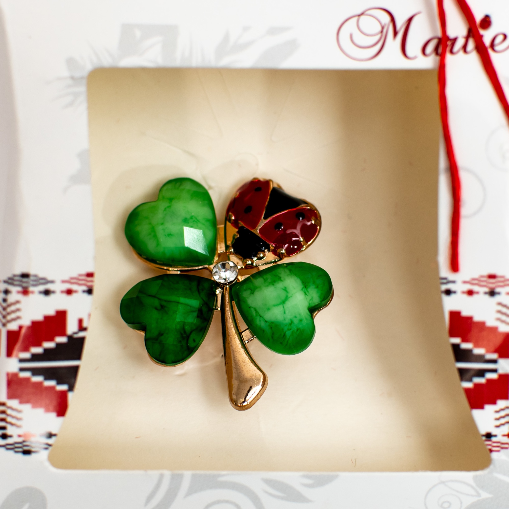Colorissima márciuska, négylevelű lóhere, 3 cm - eMAG.hu