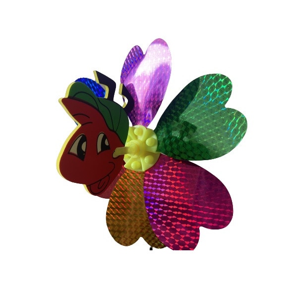 Morisca de vant cu figurina Greieras multicolor 50 cm - eMAG.ro