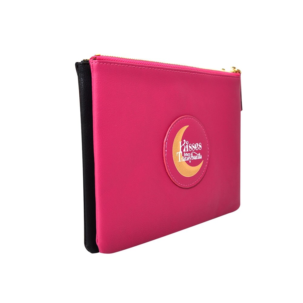 Portfard cu doua compartimente, inchidere cu fermoar, 175 x 130 x 15 ...