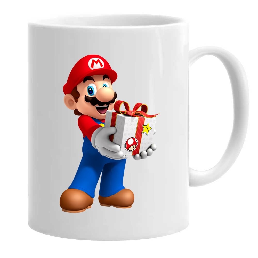 Cana personalizata super mario, ceramica, 330 ml - eMAG.ro