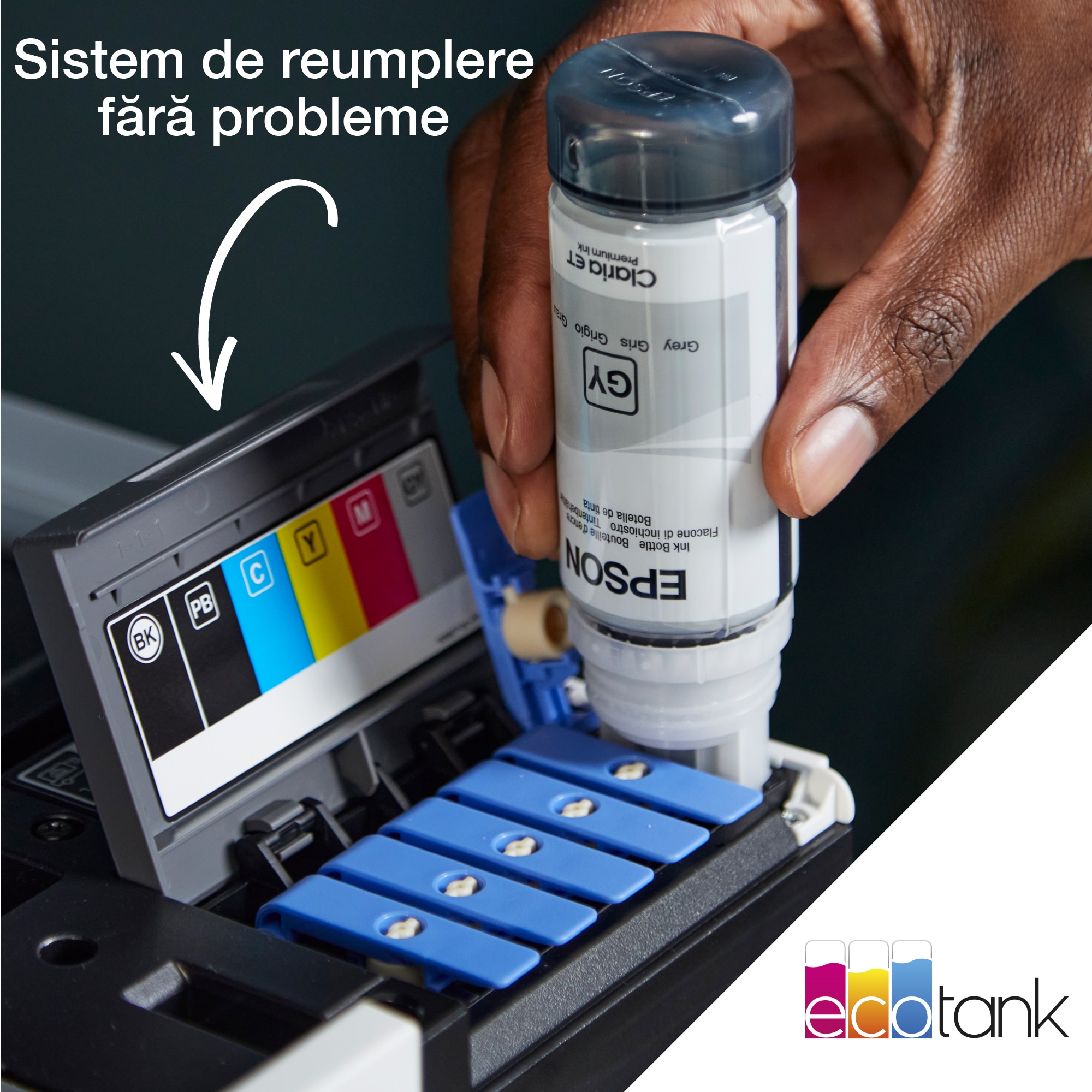 Multifunctional Inkjet color CISS Epson EcoTank L8160, LAN, Wireless ...