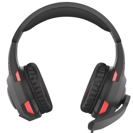 Casti gaming Genesis Radon, Microfon, USB, Lumina, Stereo, Negru / Rosu ...