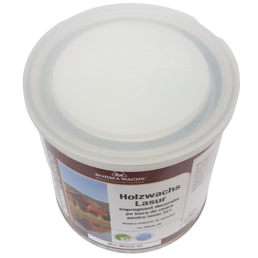 Impregnant decorativ pe baza de ceara pentru lemn, Borma Wachs ...