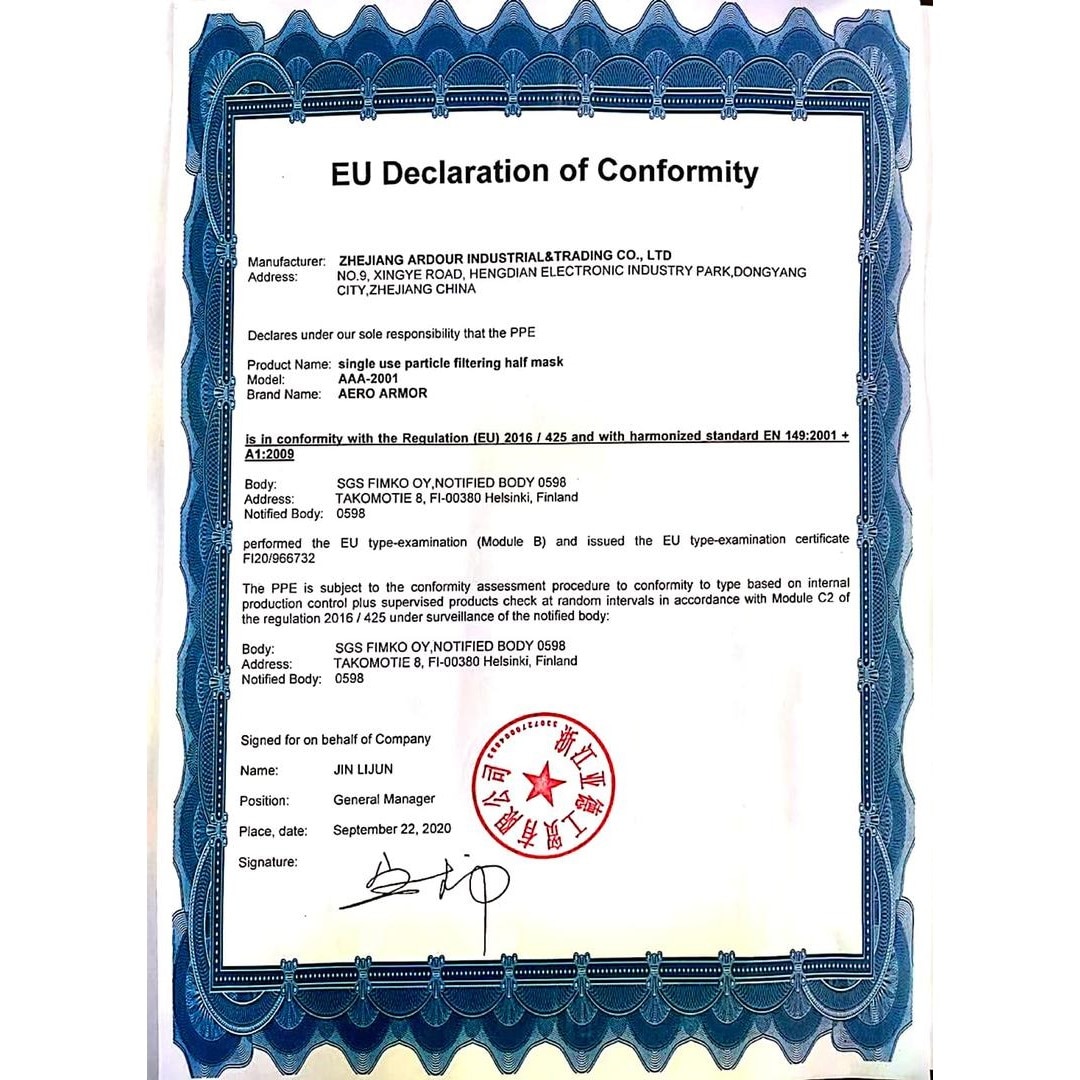 Masca de Protectie respiratorie FFP 2 Neagra CE0598 - eMAG.ro