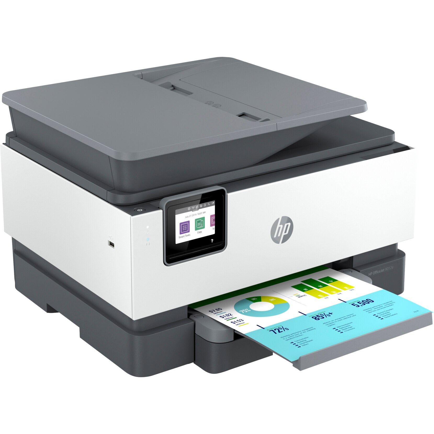 Multifunctional HP OfficeJet Pro 9012e All-in-One, Wireless, A4, HP ...