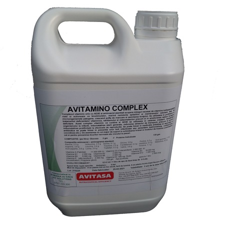 Комплекс с AD3E и аминокиселини за всички животински видове AVITAMINO ...