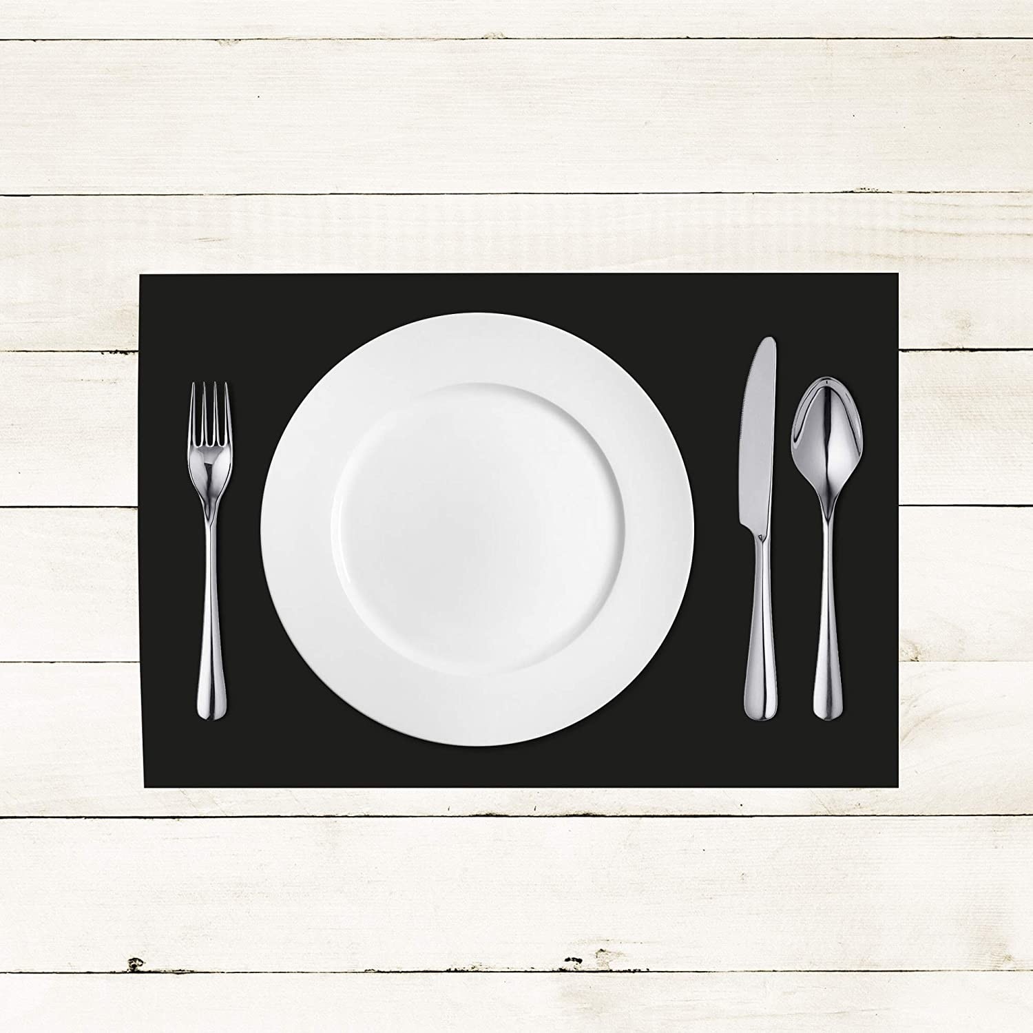 Naproane/Placemats - Basic Negru / 40 x 30 cm / 100 buc - eMAG.ro
