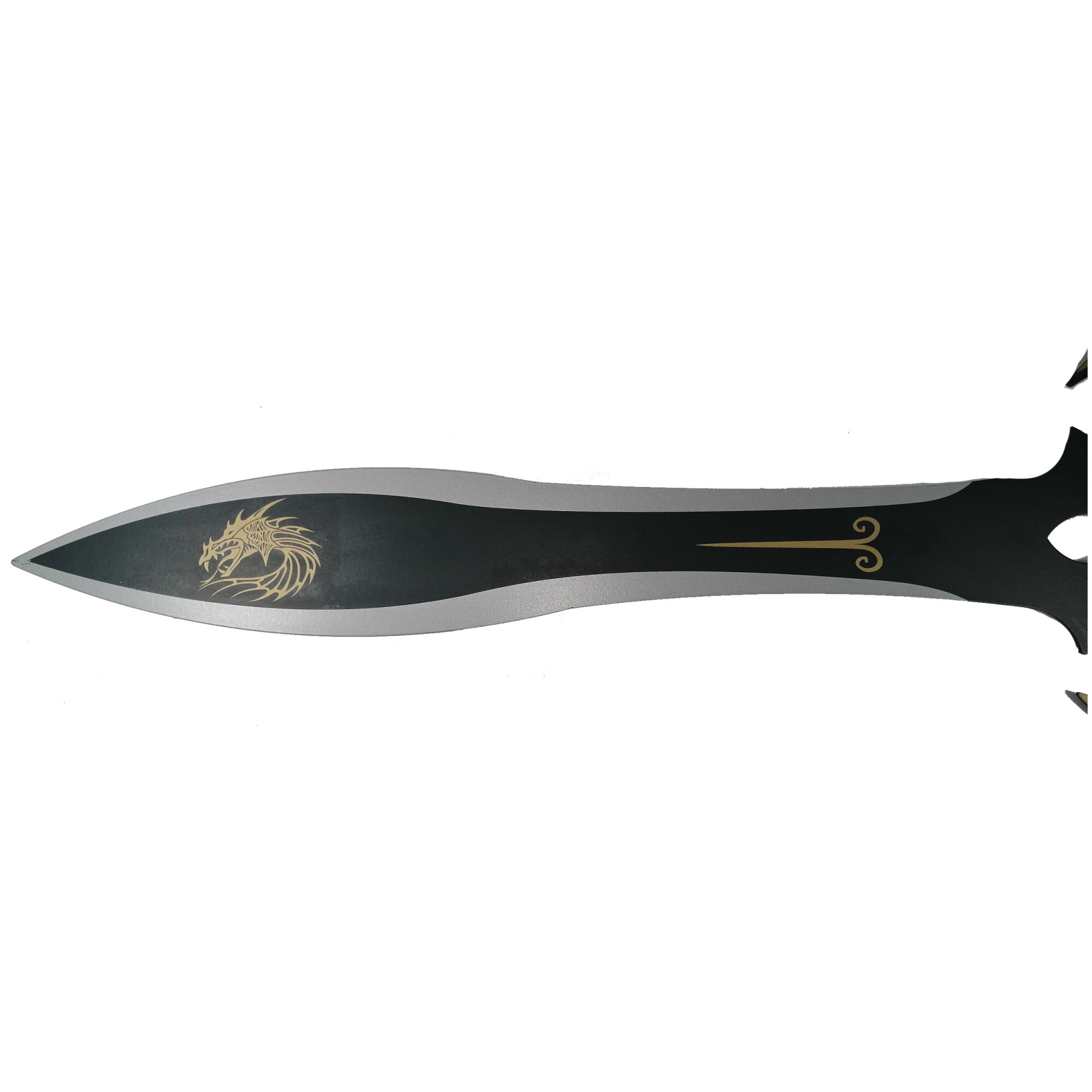Sabie decorativa, panoplie, Iron Dragon, rosu, 71 cm - eMAG.ro