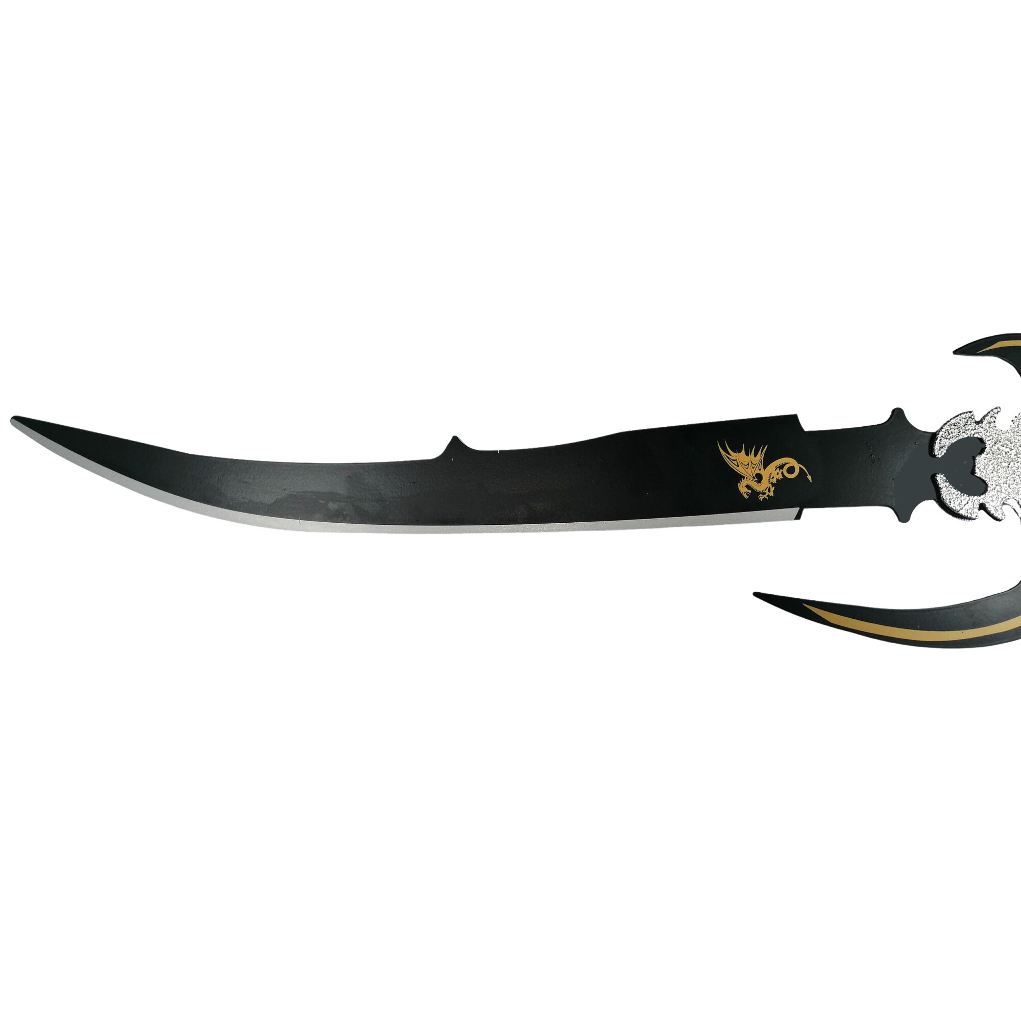 Sabie decorativa, panoplie, Gold Dragon, rosu, 71.5 cm - eMAG.ro