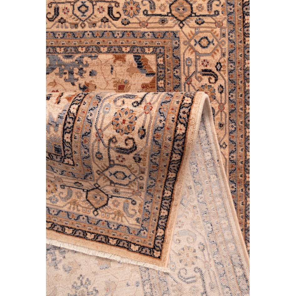 Covor din lana Antique 7521-1-53555, 200x290 cm, bej/maro/gri, model ...