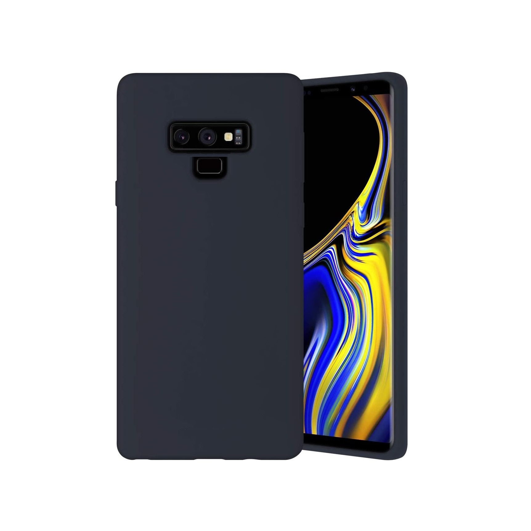 Husa slim compatibila cu Samsung Galaxy Note 9, ultra slim, silicon ...