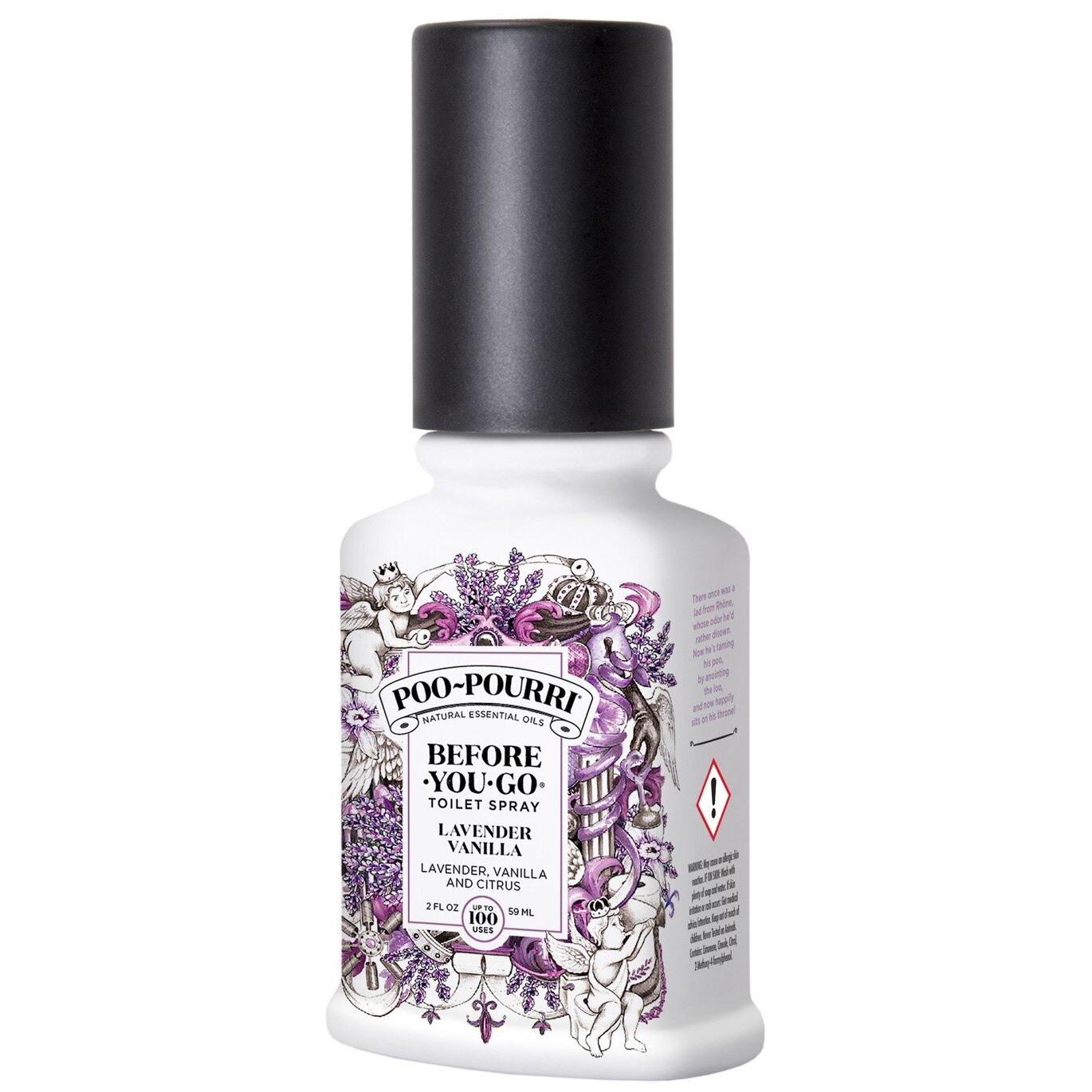 Odorizant baie, Poo-Pourri Lavander Vanilla, spray 59 ml - eMAG.ro