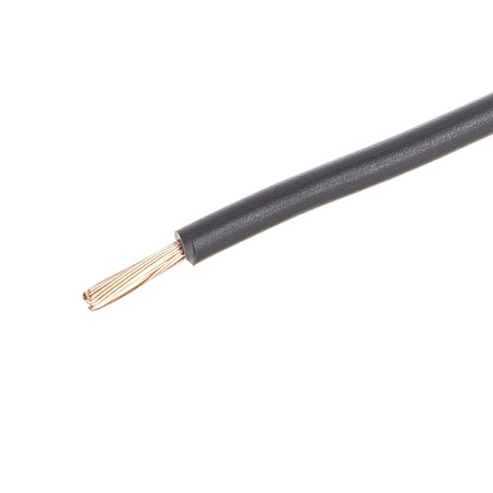 Conductor electric flexibil, negru, MYF 6mm, cupru, H07V-K, rola 100m ...