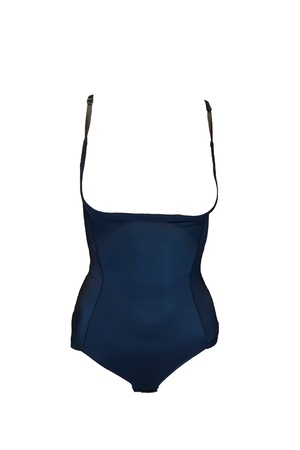 Full body modelator cu bust deschis, bumbac, deschidere inghinala, size ...