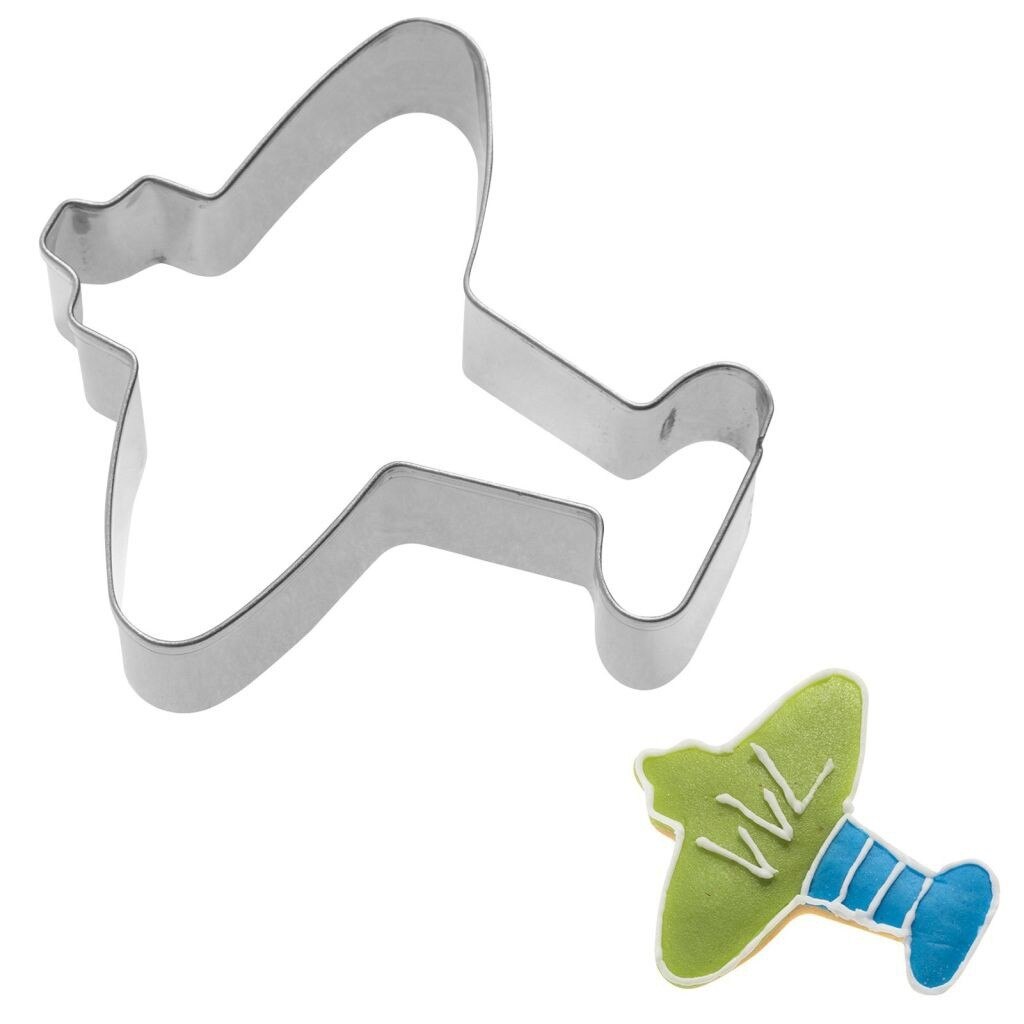Forma cutter biscuiti, avion, 7 cm, inox - Westmark - eMAG.ro