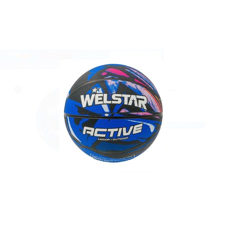 Баскетболна топка Welstar №. 3 разноцветни сини 17,7см - eMAG.bg