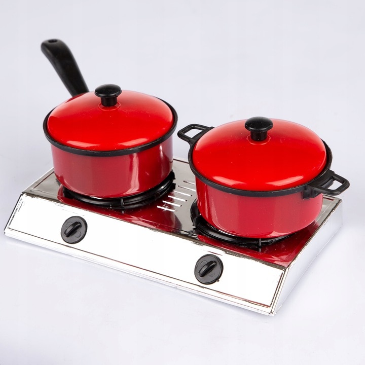 Set de Gatit Pentru Copii, KinderVibe, Design Realist, Include Plita de ...