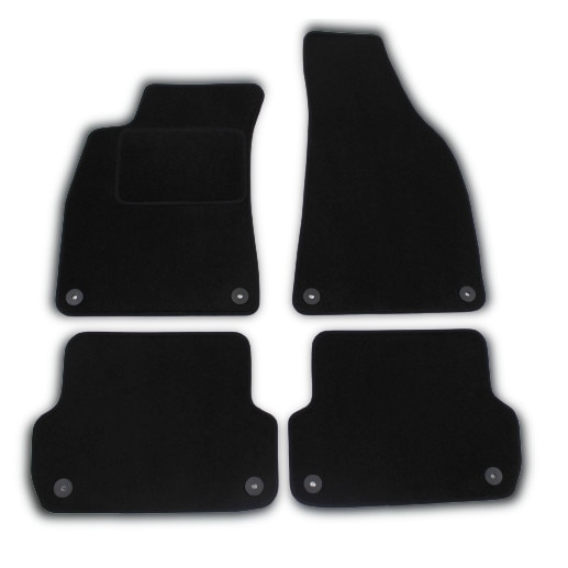 Set covoare auto pentru Audi A4 B8 / Audi A5 2009-2015, Textil, 4 piese ...