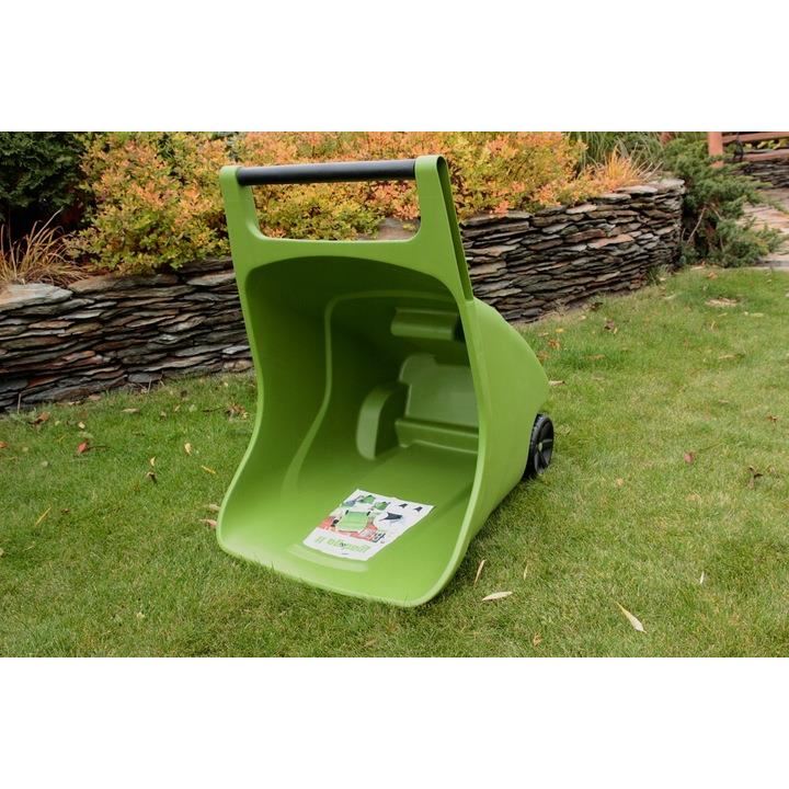 Roaba de gradina, plastic, verde, 85 L - eMAG.ro