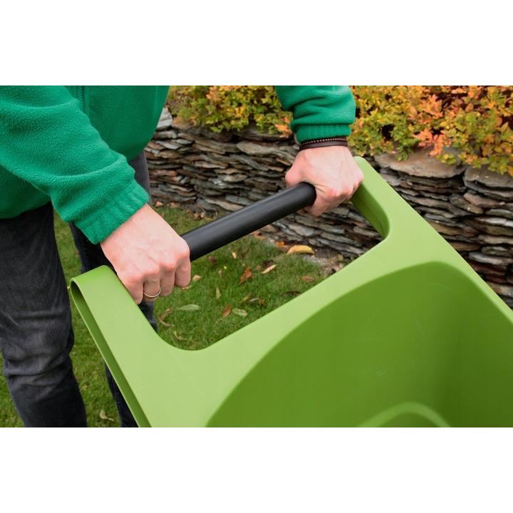 Roaba de gradina, plastic, verde, 85 L - eMAG.ro