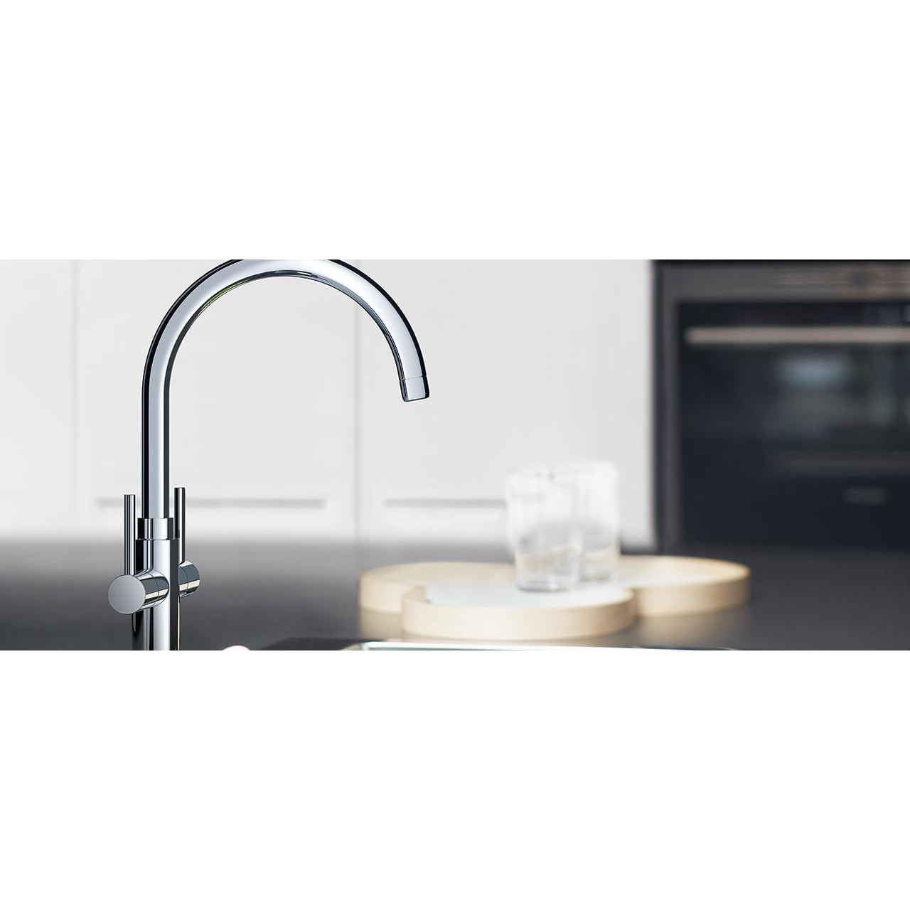 Смесител Grohe, Ambi, кухненски, Cosmopolitan, керамична глава ½", 90 ...