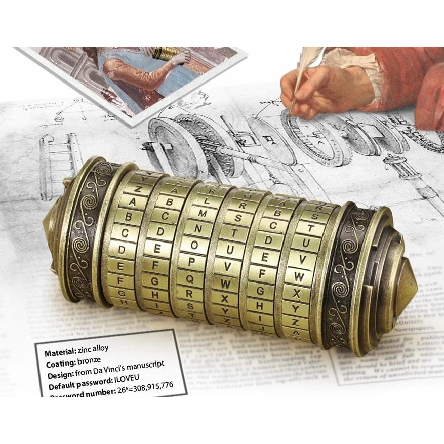 Леонардо да Винчи Cryptex Code пъзел - eMAG.bg