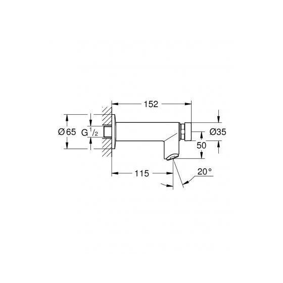 Stativ cu inchidere automata Euroeco CS Ventil cu montare pe o singura ...