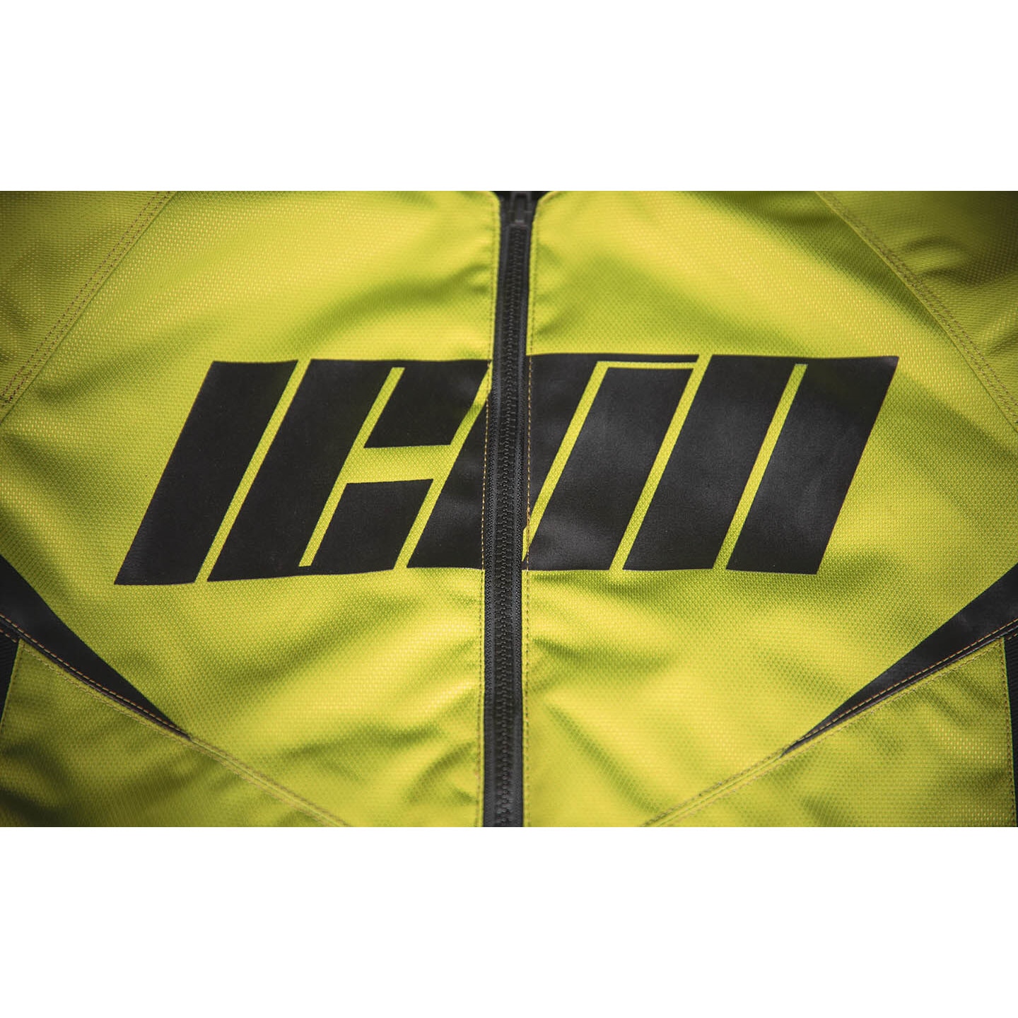 Geaca moto de vara Icon Huligan Verde neon L - eMAG.ro