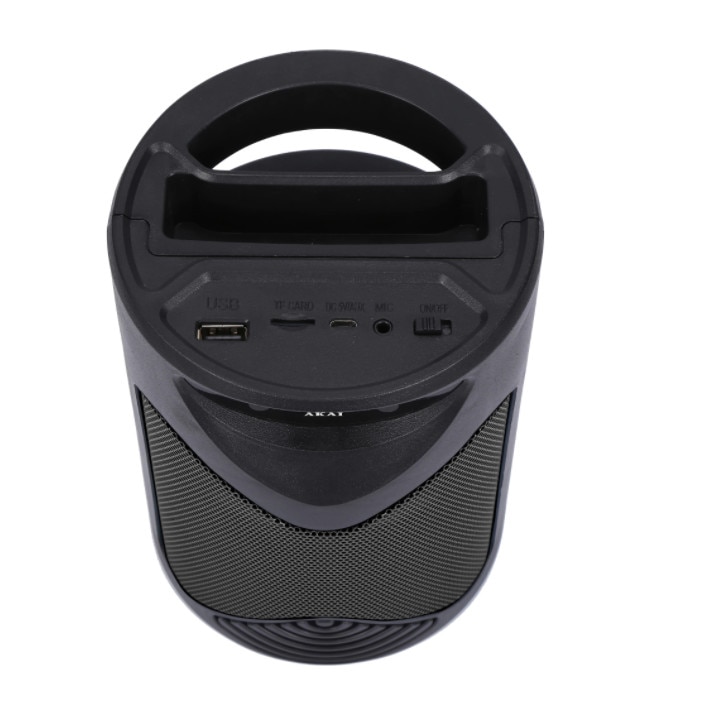 Активен портативен аудио високоговорител Akai, Bluetooth 4.2, мощност ...
