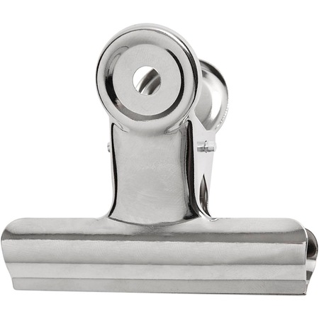 Set 6 cleme pentru clipboard, Alama, 7,5 cm, Argintiu - eMAG.ro