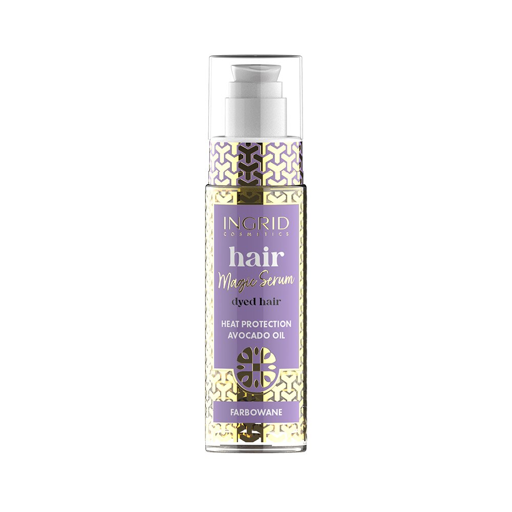 Ser pentru par cu protectie termica cu ulei de avocado Ingrid Cosmetics ...