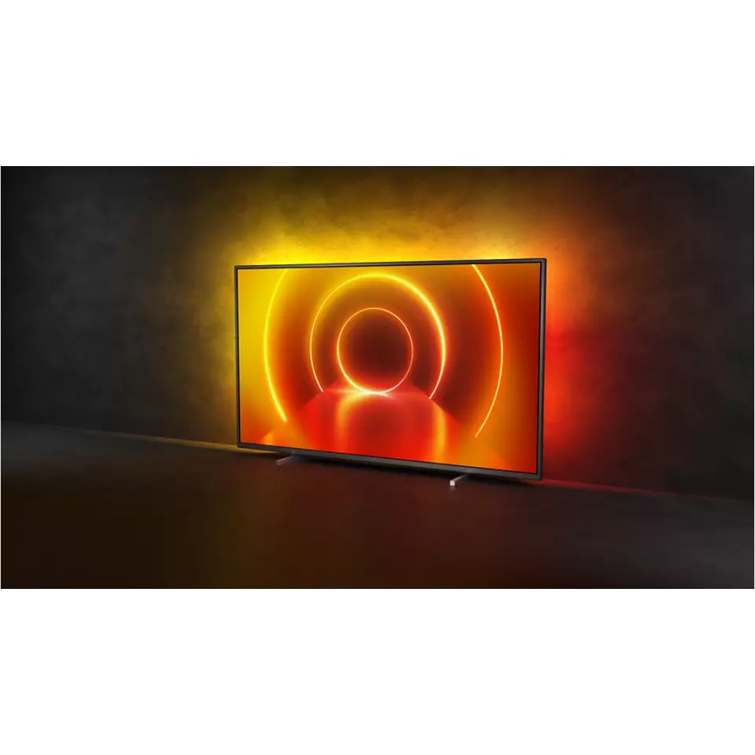 Televizor Philips SmartTV LED 4K UHD cu Diagonala 139 cm ( 55" ), Dolby ...
