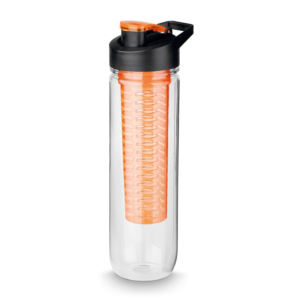 Sticla sport, cu infuzor, portocalie, volum 900 ml - eMAG.ro