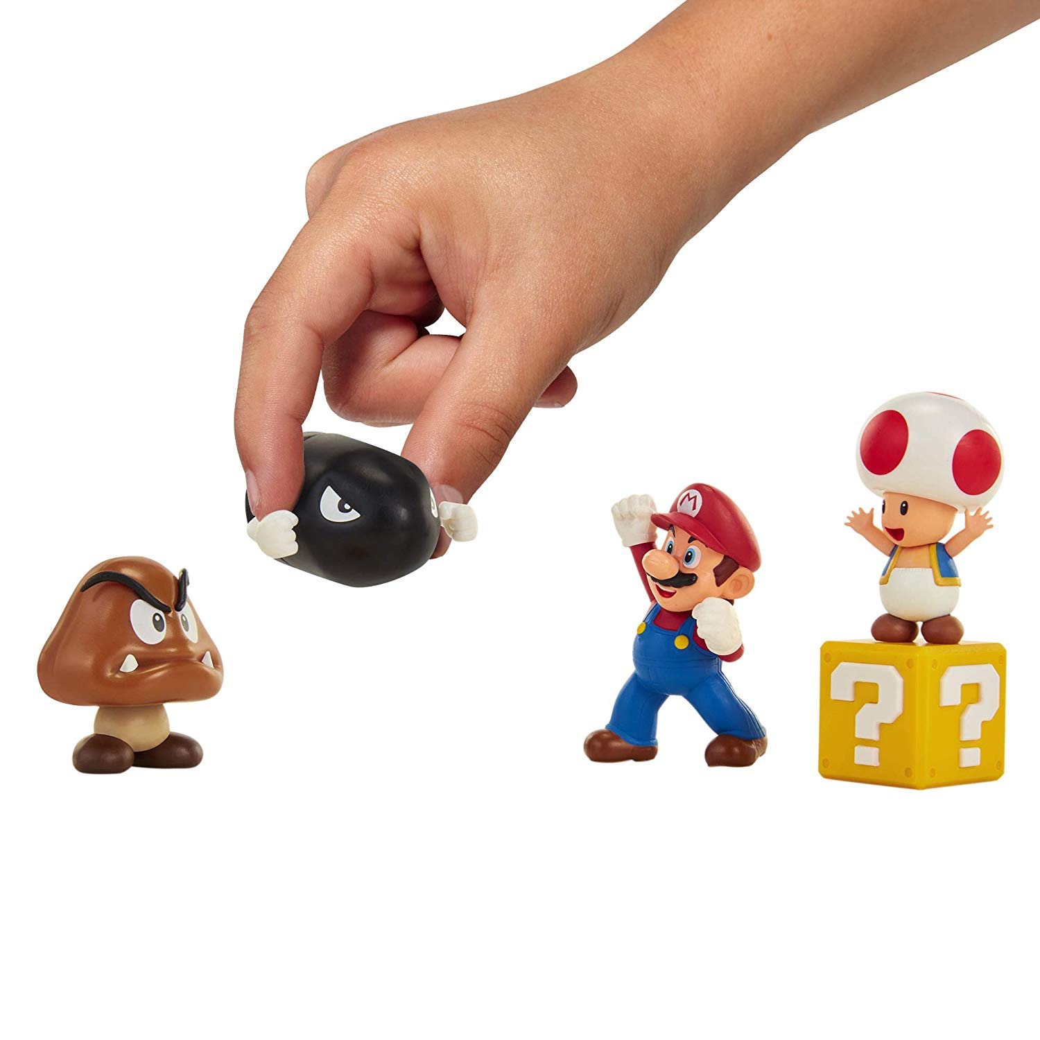 Figurine Super Mario, Set de 5 figurine Super Mario, Toad, Mario ...