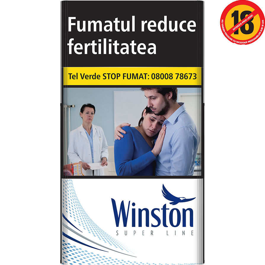 Tigari Winston Super Line Blue - eMAG.ro