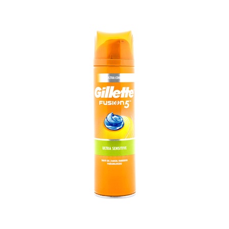 Gel de barbierit Gillette Fusion 5 Shave Gel Ultra Sensitive 200 Ml ...