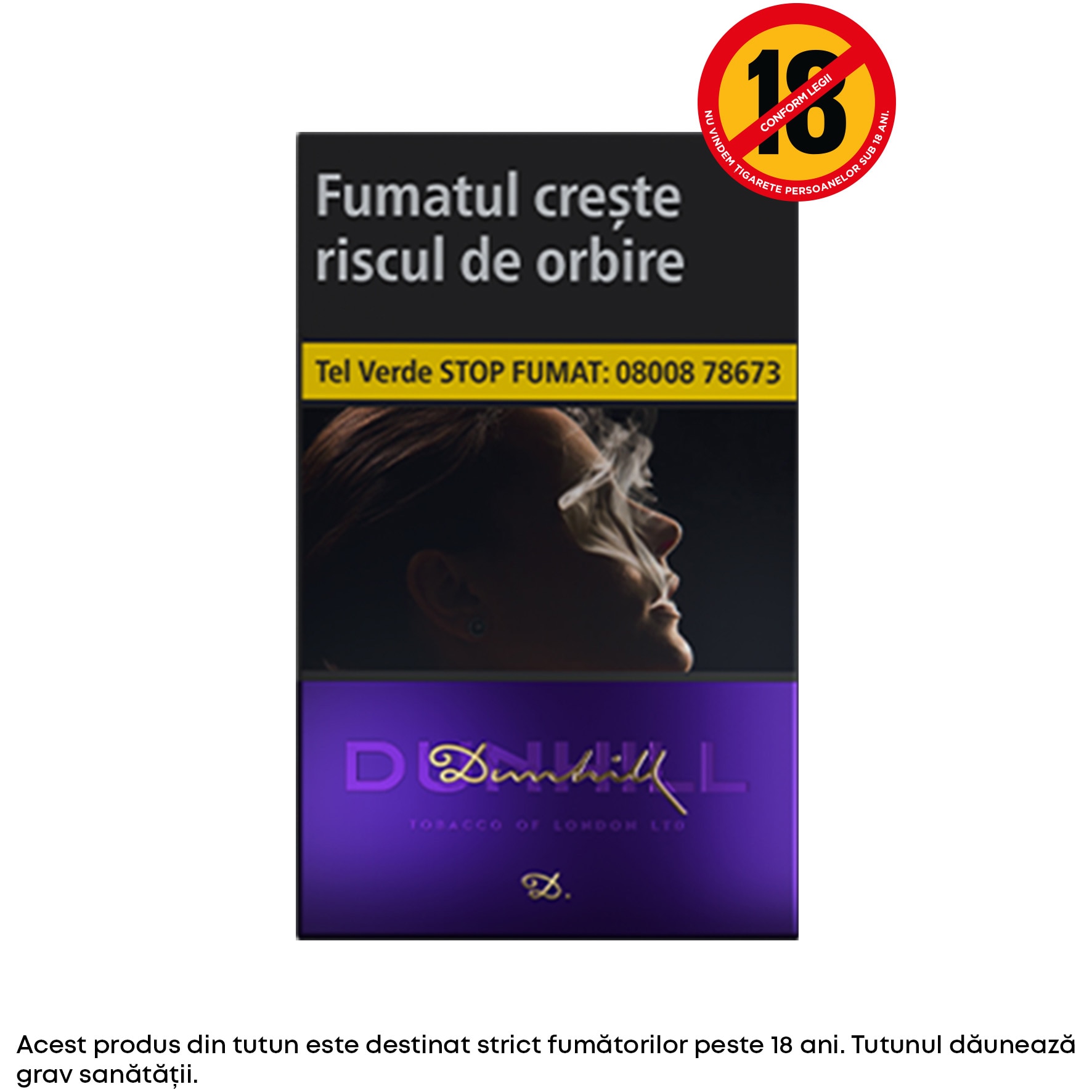 Tigari Dunhill Signature No. 6 (Purple) - eMAG.ro