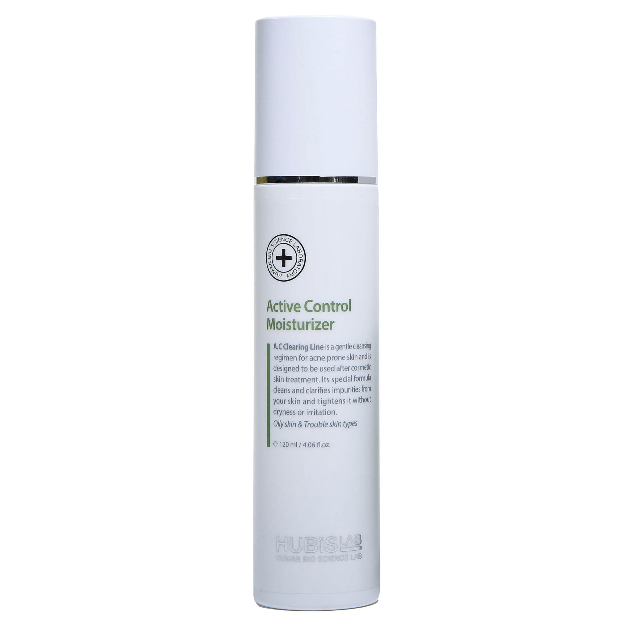 Crema de zi HubisLab Active Control Moisturizer 120ml - eMAG.ro