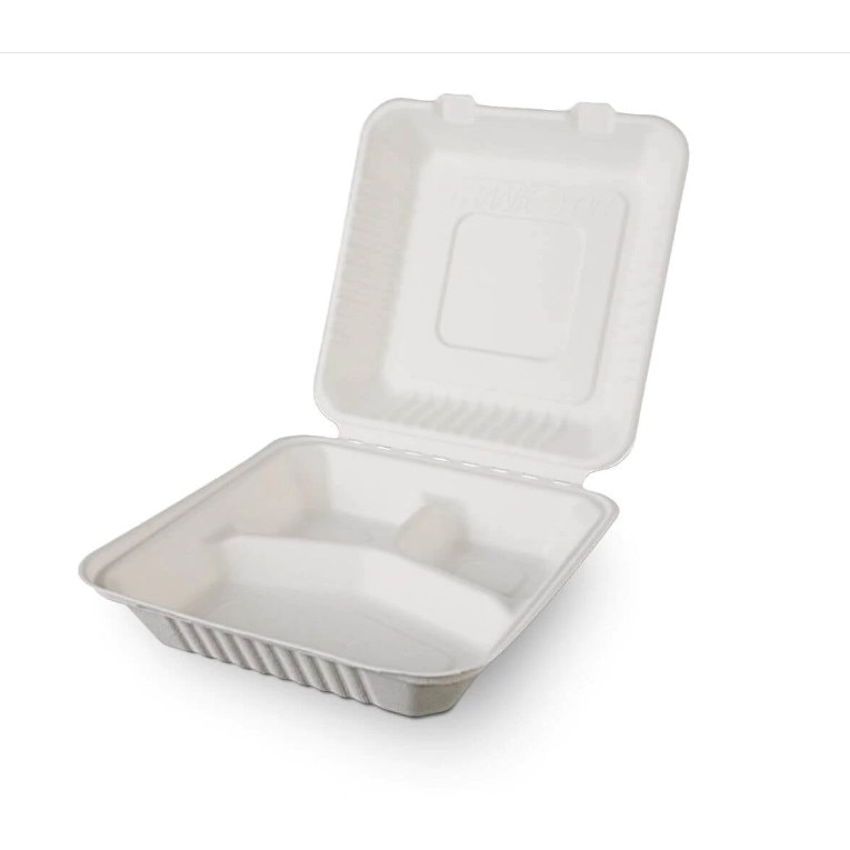 Set 100 Caserole Maxi BIO cu 3 compartimente - eMAG.ro